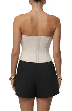 JLUXLABEL Strapless Corset Top