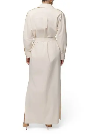 JLUXLABEL Harbor Shore Maxi Shirtdress
