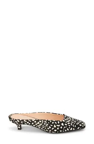 Matisse Kitten Heel Mule - Black Multi