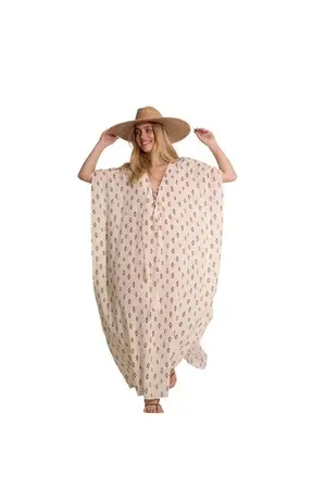 GOTTEX Avela Kaftan Cover-up - Multi-brown