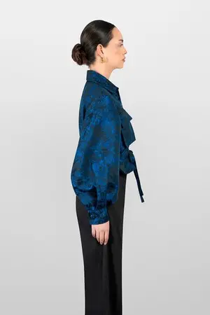LAURA APARICIO Jacquard Jacket