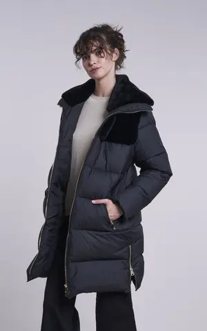 BLUE DUCK Zip-up Down Coat