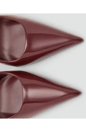 Mango Pointed Toe Slingback Pumps