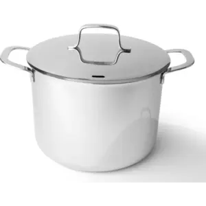 ALVA Maestro Stainless Steel Stockpot - Silver 8qt
