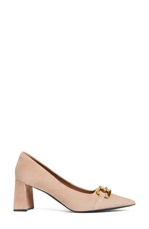 Jeffrey Campbell Lasting 2 Pump - Natural Suede Bronze