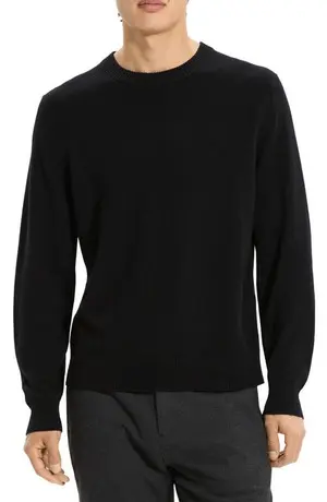 Theory Hilles Cashmere Sweater Black