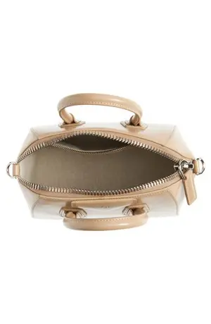Givenchy Mini Antigona Leather Satchel - Sand