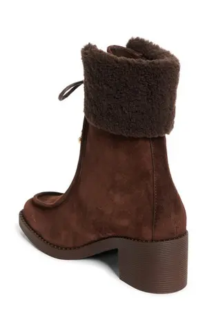 JIMMY CHOO Hali Shearling-lined Bootie