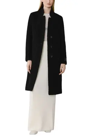 Soia & Kyo Diane Wool-blend Bouclé Coat