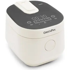 GREENPAN Bistro Carb Reducing Rice Cooker Cloud Cream