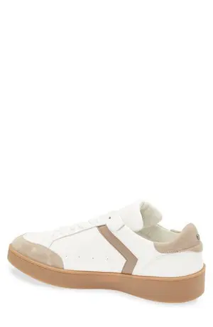 Canali Suede And Leather Low Top Sneakers