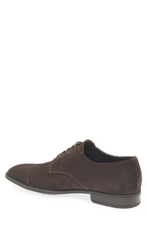 Canali Cap Toe Derby - Dark Brown