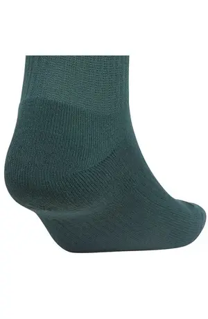 Adidas 3-pack Trefoil Performance Crew Socks - Green Ivy/white/night Indigo
