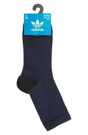 Adidas Tech Performance High Quarter Socks 3-pack
