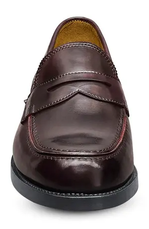 Allen Edmonds Leather Penny Loafer - Burgundy