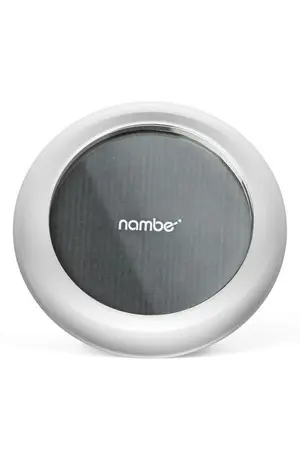 NAMBE Round Frame Ornament - Silver
