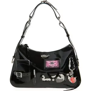 CHOPOVA LOWENA Sofia Patent Leather Handbag