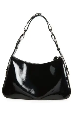CHOPOVA LOWENA Sofia Patent Leather Handbag