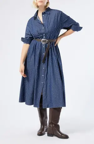 Marina Rinaldi Gathered Day Dresses
