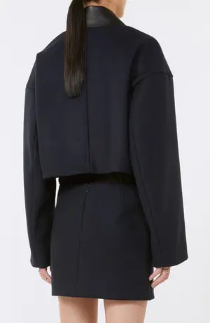 Sportmax Vacuo Wool Crop Jacket