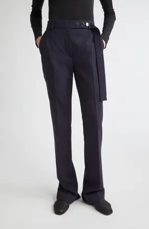 Sportmax Raw Edge Hem Pants For Women
