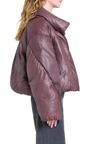 TWP Leather Puffer Jacket