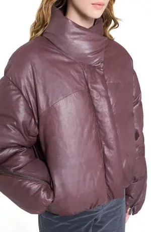 TWP Leather Puffer Jacket