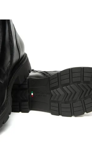 NEROGIARDINI Buckle Combat Boots