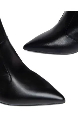 NEROGIARDINI Mid Heel Pointy-toe Booties