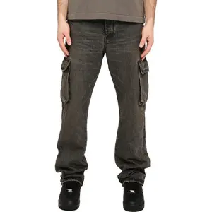 PURPLE BRAND Relaxed Fit Cargo Jeans