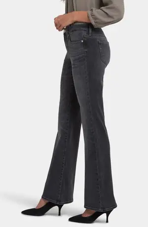 NYDJ Ava Mid-rise Flare Jeans