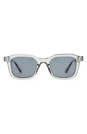 AIRE Zodiac Small Square Sunglasses - Ash Grey/smoke Mono