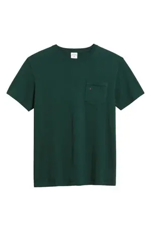 NOAH Core Logo Pocket T-shirt - Dark Green