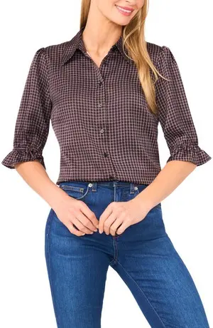 Cece Dupraz Puff Sleeve Shirts For Women