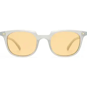 Le Specs Le Resolu D-frame Sunglasses - Cloud/mustard Mono