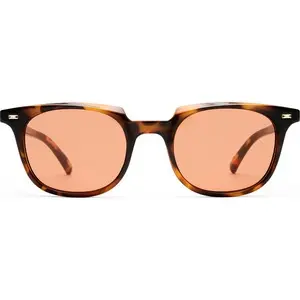Le Specs Le Resolu D-frame Sunglasses - Dark Tort/cinnamon Tint