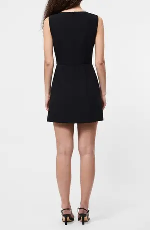 French Connection Azra Bow Front Mini Dress
