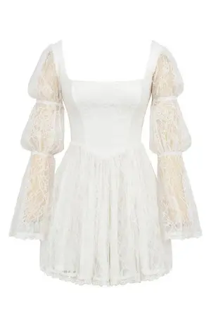 House Of Cb Sancia Lace Mini Dress