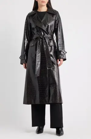 Bernardo Belted Outerwear For Women