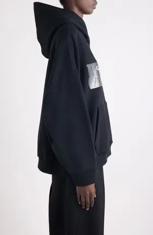 Givenchy Tape Logo Cotton Hoodie