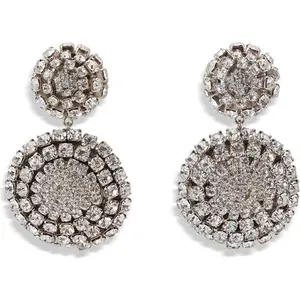 LELET NY Zoe Drop Earrings - Crystal