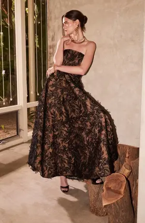 HELSI Celine Sequin Floral Gown