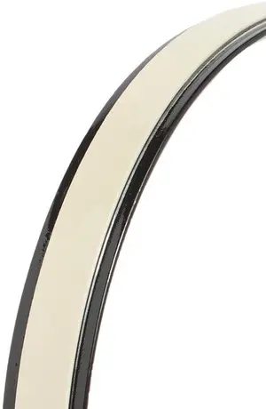 L. Erickson Natasha Headband - Ivory/black