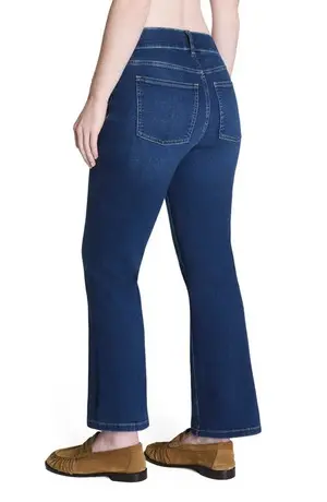 Spanx High-waist Kick Flare Jeans
