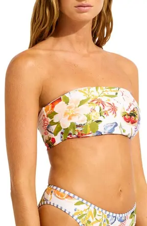 Seafolly Reversible Strapless Bikini Top