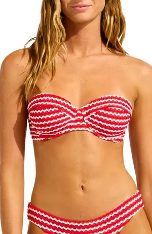 Seafolly Underwire Bustier Bikini Top