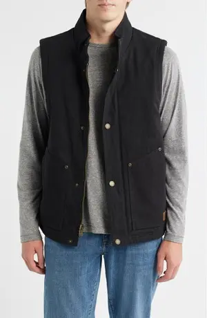 Pendleton Canvas Vest - Black