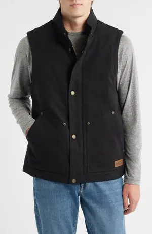 Pendleton Canvas Vest - Black