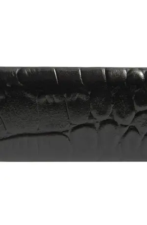 Treasure & Bond Croc Embossed Leather Belt