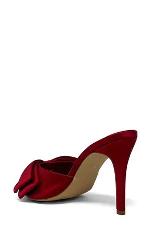 SHU SHOP Elena Stiletto Heel Sandal - Red